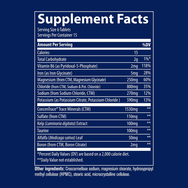 Electrolyte Stamina (Tabletas) | the Vitamin Shoppe Paraguay